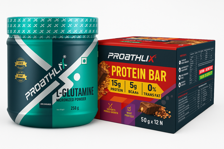 Preworkout Blue Raspberry + Protein Bar mixed (Pack of 3) – Proathlix